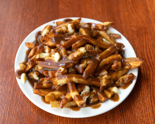 Dodd's Log Cabin. Smothered Fries